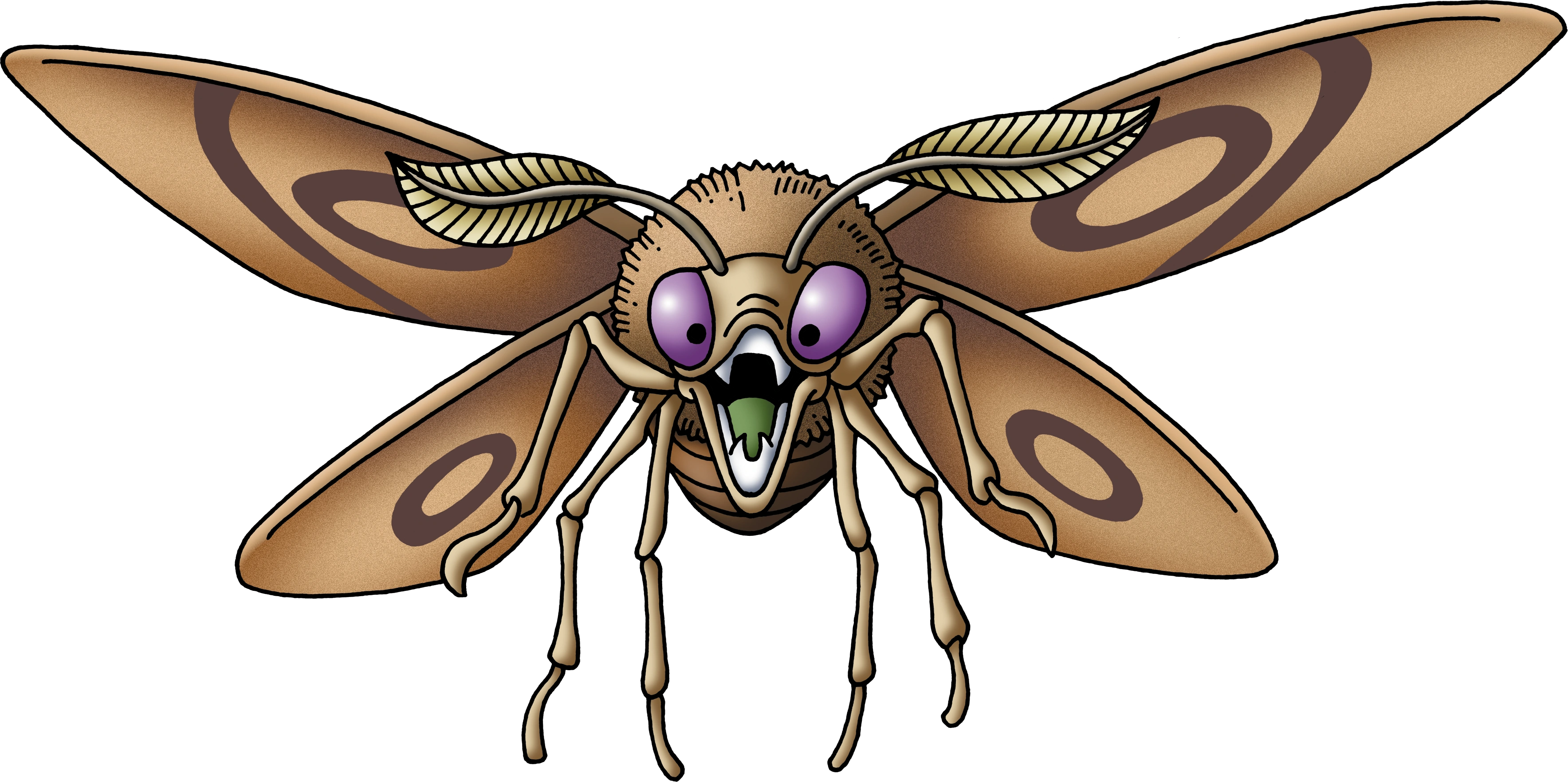Giant moth | Dragon Quest Wiki | Fandom
