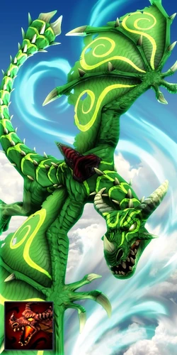 Dragons And Titans Drawing