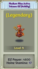 Miss Active Volcano Elf | Dragons & Elfs Wiki | Fandom