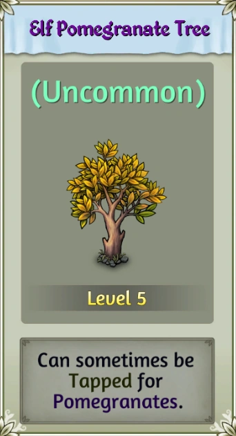 Elf Pomegranate Tree | Dragons & Elfs Wiki | Fandom