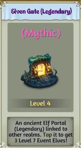 Elven Gate (Legendary) | Dragons & Elfs Wiki | Fandom