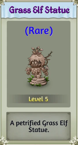 Grass Elf Statue | Dragons & Elfs Wiki | Fandom