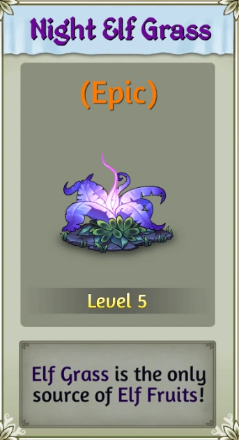 Night Elf Grass | Dragons & Elfs Wiki | Fandom