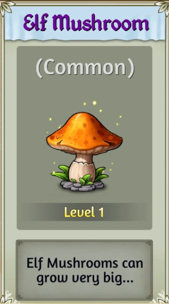 Elf Mushroom | Dragons & Elfs Wiki | Fandom