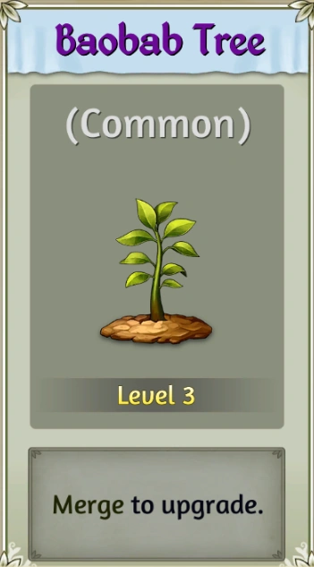 Baobab Tree Lv.3 | Dragons & Elfs Wiki | Fandom