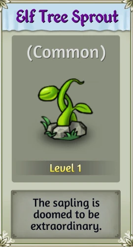 Elf Tree Sprout | Dragons & Elfs Wiki | Fandom