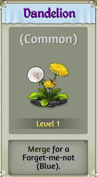Dandelion - Level 1 | Dragons & Elfs Wiki | Fandom