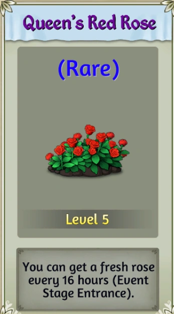 Queen's Red Rose Lv.5 | Dragons & Elfs Wiki | Fandom