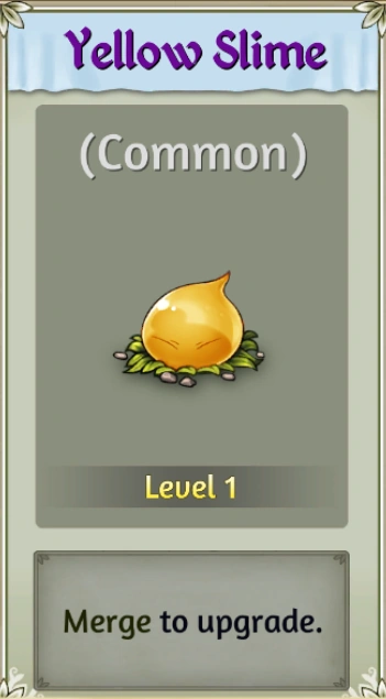 Level 1 - Yellow Slime | Dragons & Elfs Wiki | Fandom
