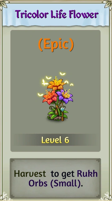 Tricolor Life Flower (Steam-infused) | Dragons & Elfs Wiki | Fandom