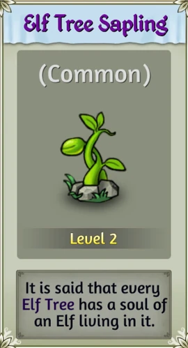 Elf Tree Sapling | Dragons & Elfs Wiki | Fandom