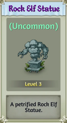Rock Elf Statue | Dragons & Elfs Wiki | Fandom