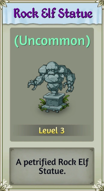 Rock Elf Statue | Dragons & Elfs Wiki | Fandom