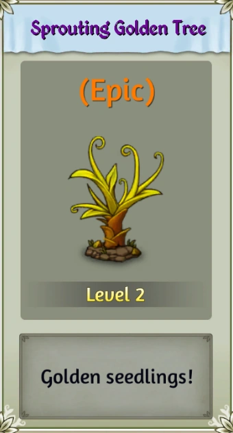 Sprouting Golden Tree | Dragons & Elfs Wiki | Fandom