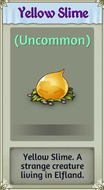 Yellow Slime | Dragons & Elfs Wiki | Fandom