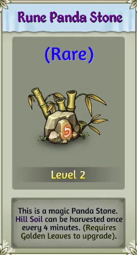 Rune Panda Stone | Dragons & Elfs Wiki | Fandom