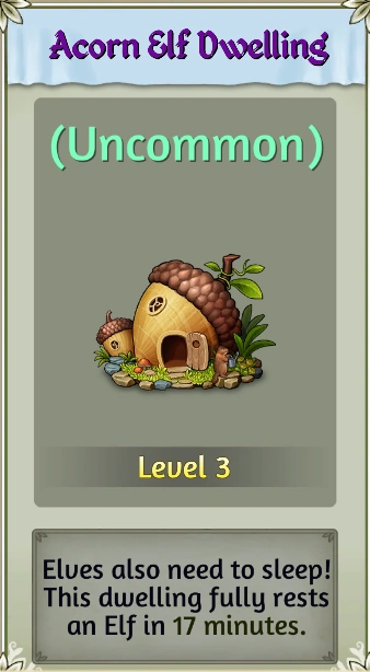 Acorn Elf Dwelling | Dragons & Elfs Wiki | Fandom