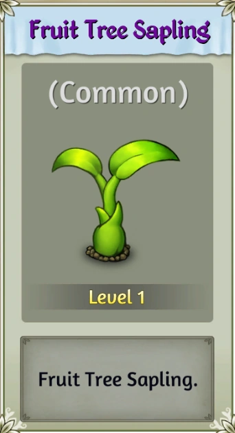 Fruit Tree Sapling | Dragons & Elfs Wiki | Fandom