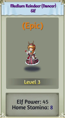 Reindeer (Dancer) Elf | Dragons & Elfs Wiki | Fandom