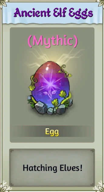 Ancient Elf Eggs - Level 3 | Dragons & Elfs Wiki | Fandom