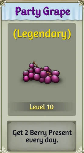 Party Grape | Dragons & Elfs Wiki | Fandom