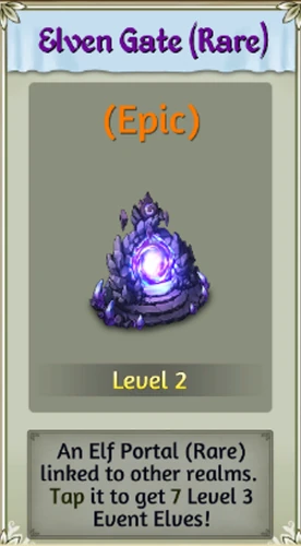 Elven Gate (Rare) | Dragons & Elfs Wiki | Fandom