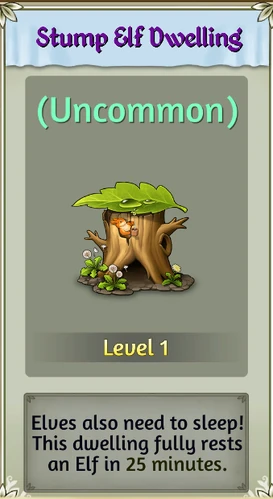 Stump Elf Dwelling | Dragons & Elfs Wiki | Fandom