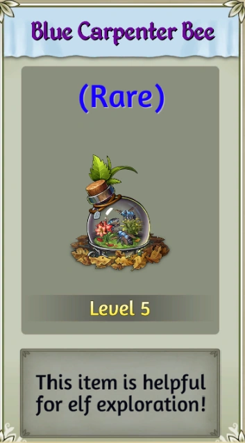 Blue Carpenter Bee (Exploration) | Dragons & Elfs Wiki | Fandom