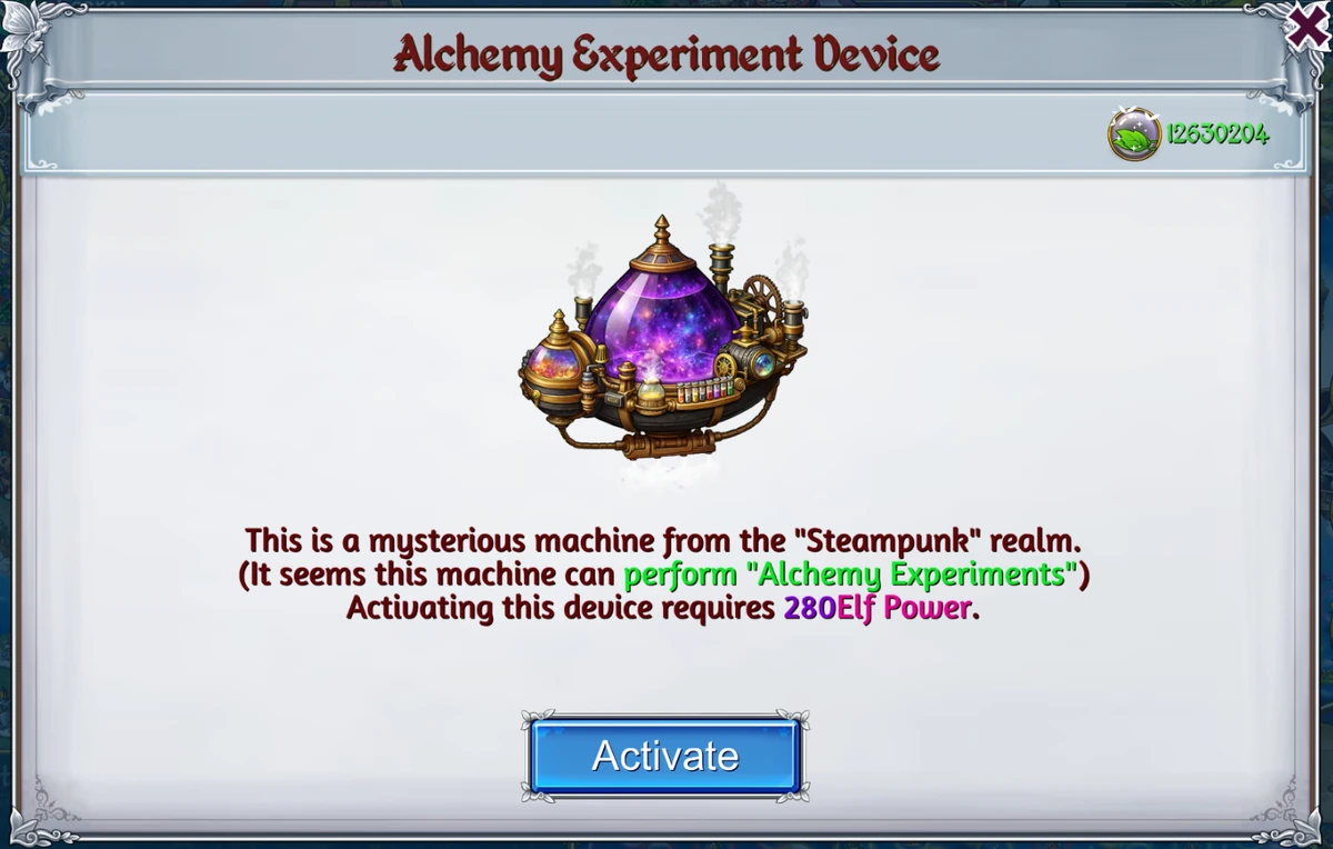 Alchemy Experiment Device | Dragons & Elfs Wiki | Fandom