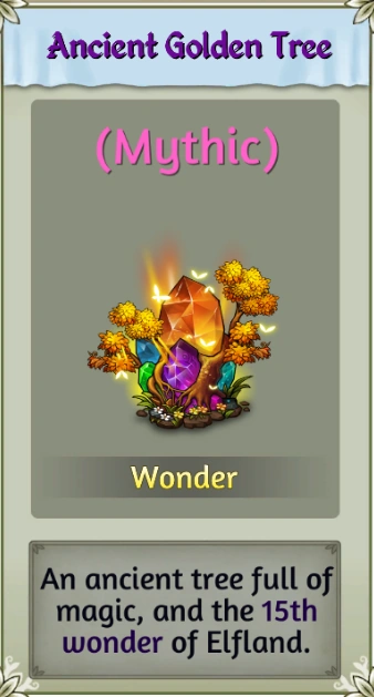 Ancient Golden Tree | Dragons & Elfs Wiki | Fandom