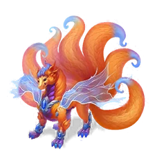 Seven-Tailed Fox Dragon | Dragons World Wiki | Fandom