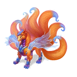 Seven-Tailed Fox Dragon | Dragons World Wiki | Fandom