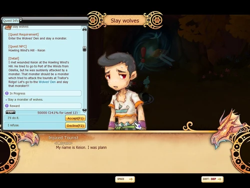 Slay wolves - Official Dragon Saga Wiki