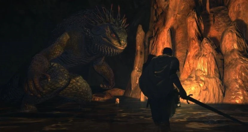 Giant Saurian | Dragon's Dogma Wiki | Fandom