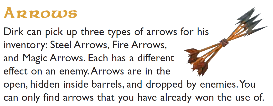 Arrows | Dragon's Lair Wiki | Fandom