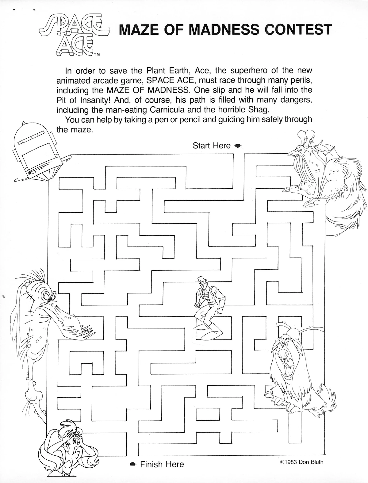 Maze of Madness | Dragon's Lair Wiki | Fandom