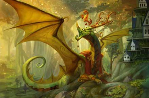 Dragon à Crête Ambrée | Wiki Dragons of Atlantis | Fandom
