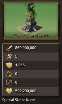 Defensive Tower: Venom Trap | Dragons Of Atlantis Wiki | Fandom