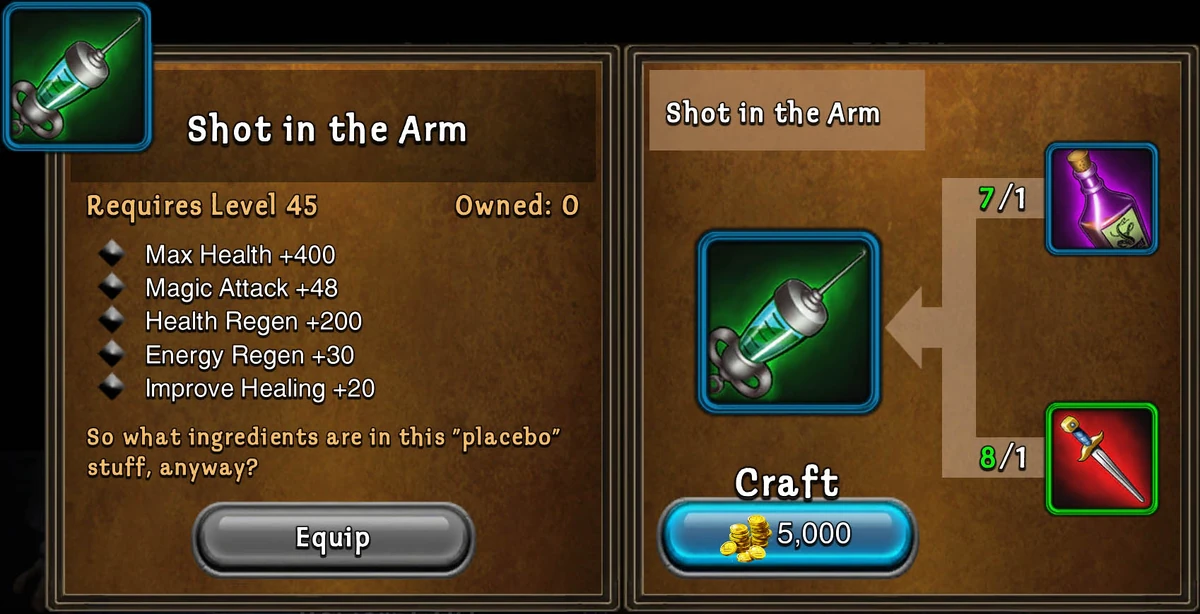 Shot in the Arm | Dragonsoul Wikia | Fandom