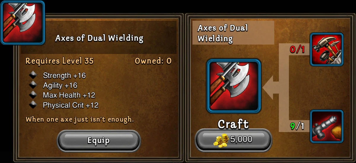 Axes of Dual Wielding | Dragonsoul Wikia | Fandom