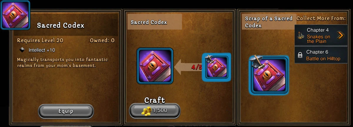 Sacred Codex | Dragonsoul Wikia | Fandom