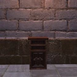 Brown Wooden Triple Cabinet | Dragonsprophet Wiki | Fandom