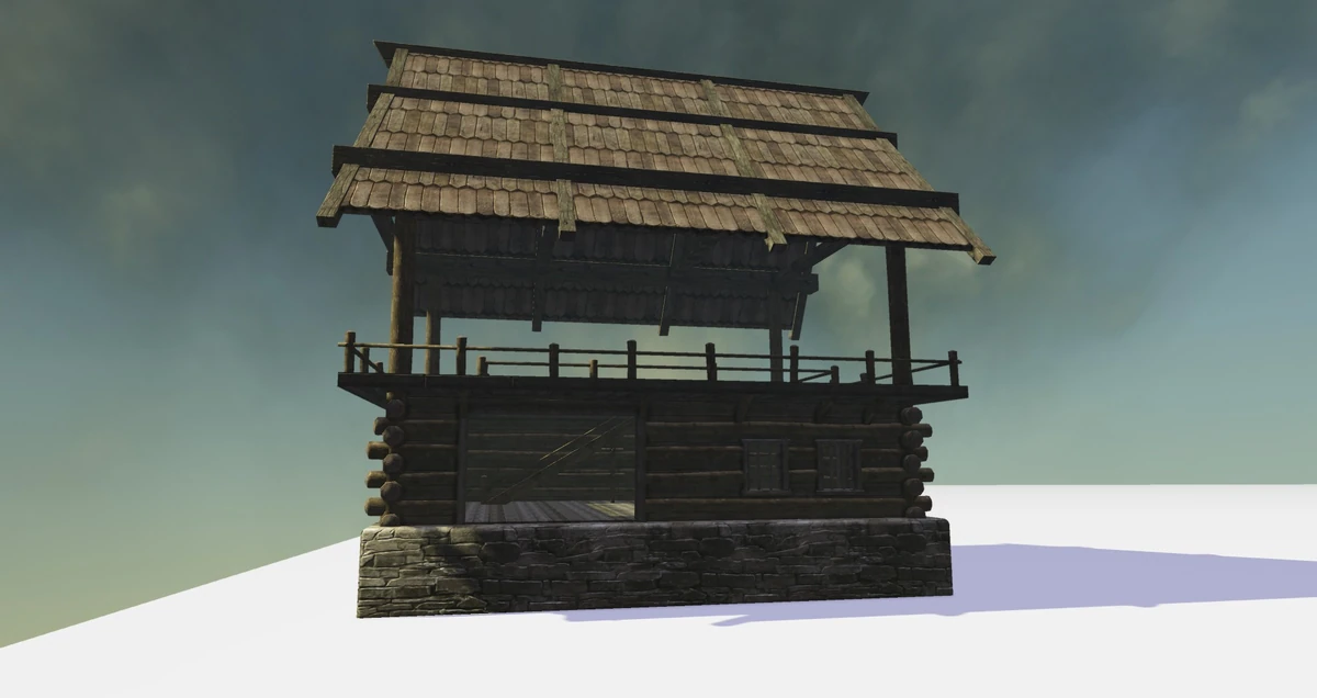 Open Wooden Building | Dragonsprophet Wiki | Fandom