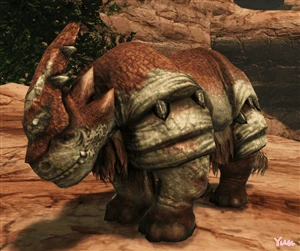 Crimson Bristleback Dragon | Dragonsprophet Wiki | Fandom