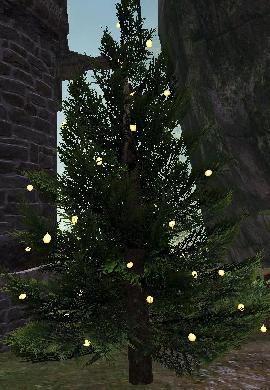 Lighted Evergreen Tree | Dragonsprophet Wiki | Fandom