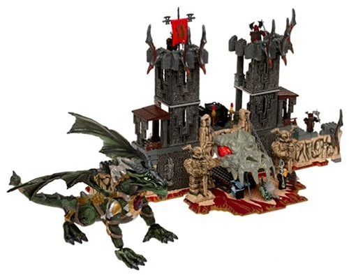 Mega Bloks Dragons Fire And Ice Dragon Mountain