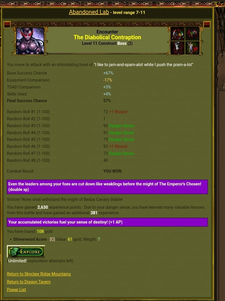 Precognition | Dragon Tavern Wiki | Fandom