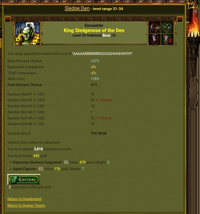 Sledge Den | Dragon Tavern Wiki | Fandom