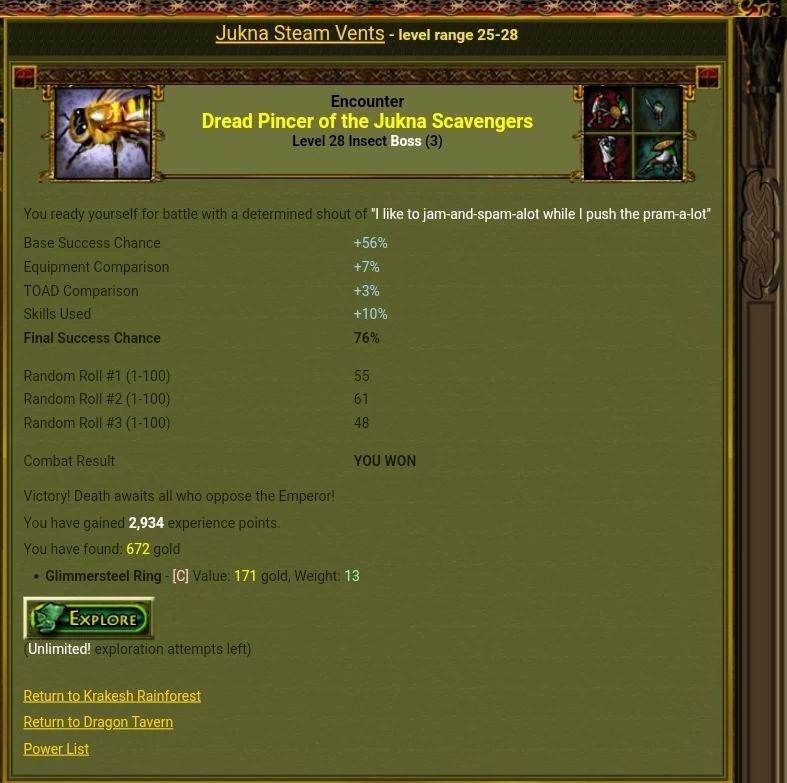 Jukna Steam Vents | Dragon Tavern Wiki | Fandom