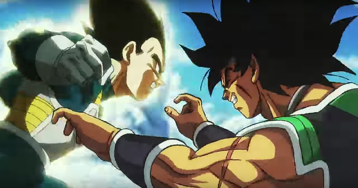 Broly Vs Vegeta